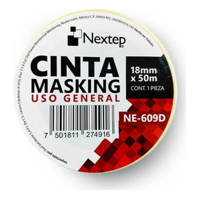 Cinta Masking Tape Nextep NE-609D – INNOVA-TECH